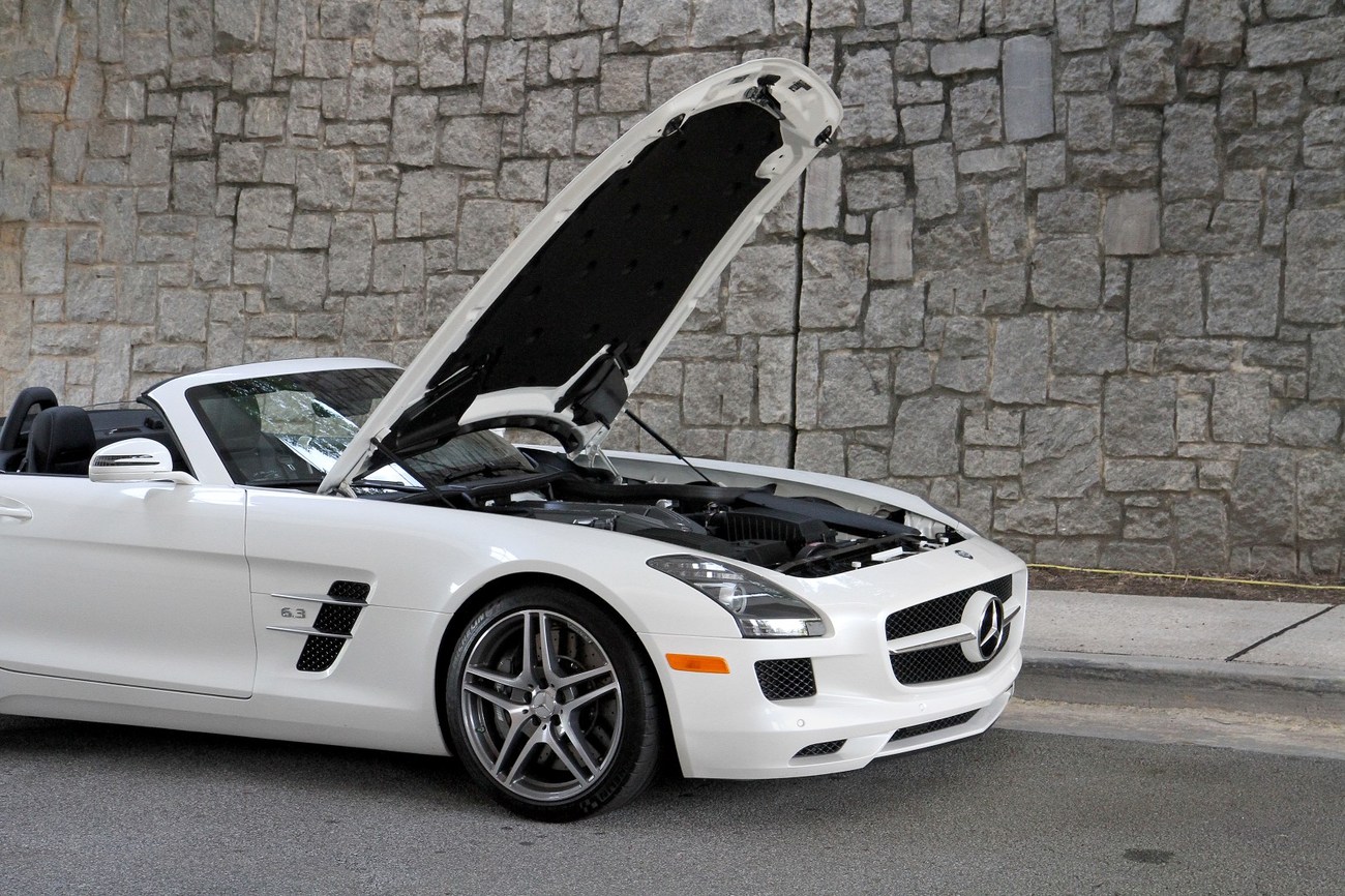 No Reserve: 3k-Mile 2012 Mercedes-Benz SLS AMG Roadster For Sale | The ...