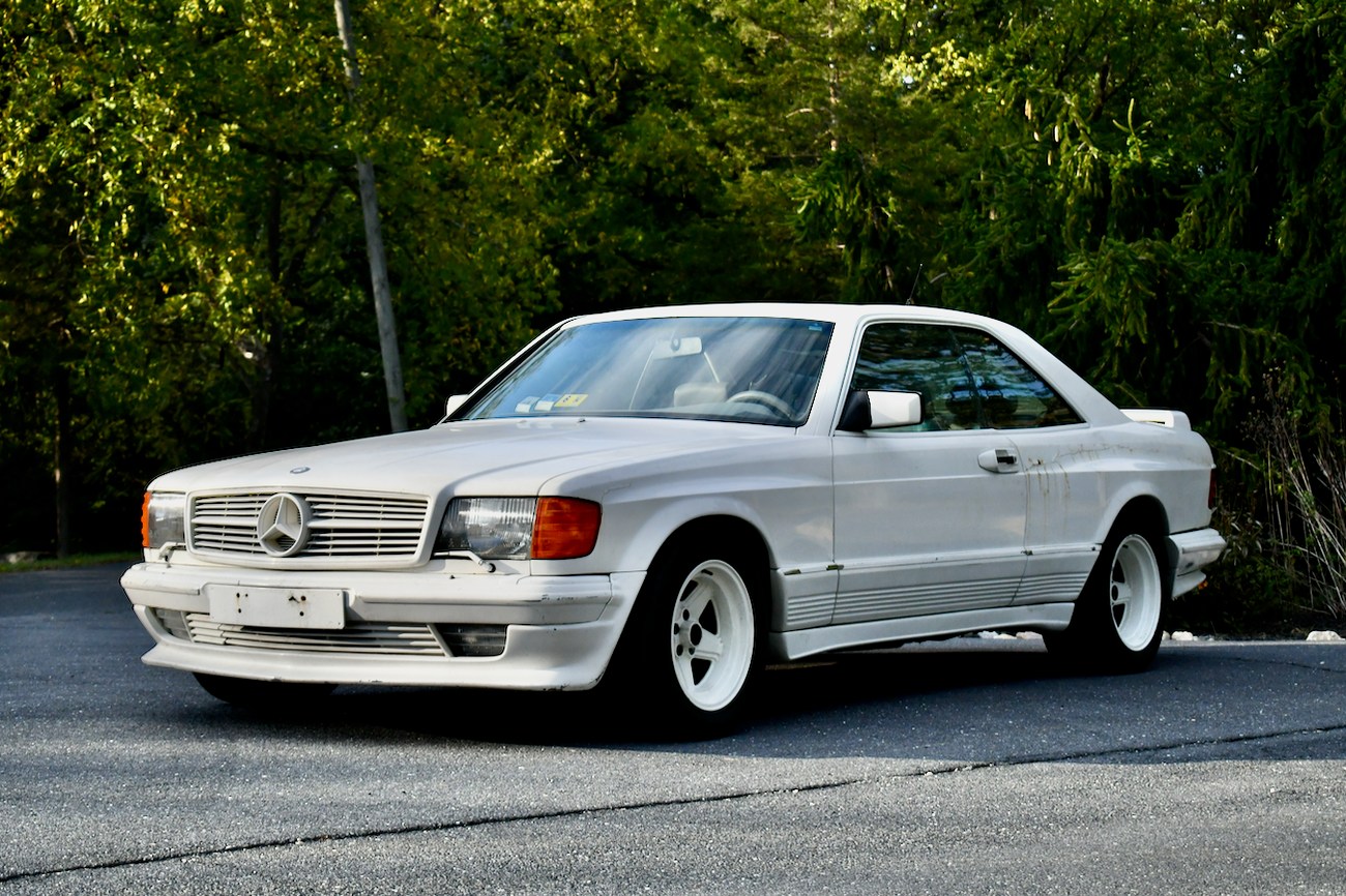 Barn Find: 1984 Mercedes-Benz 500SEC 5.4 AMG Widebody Project For Sale ...