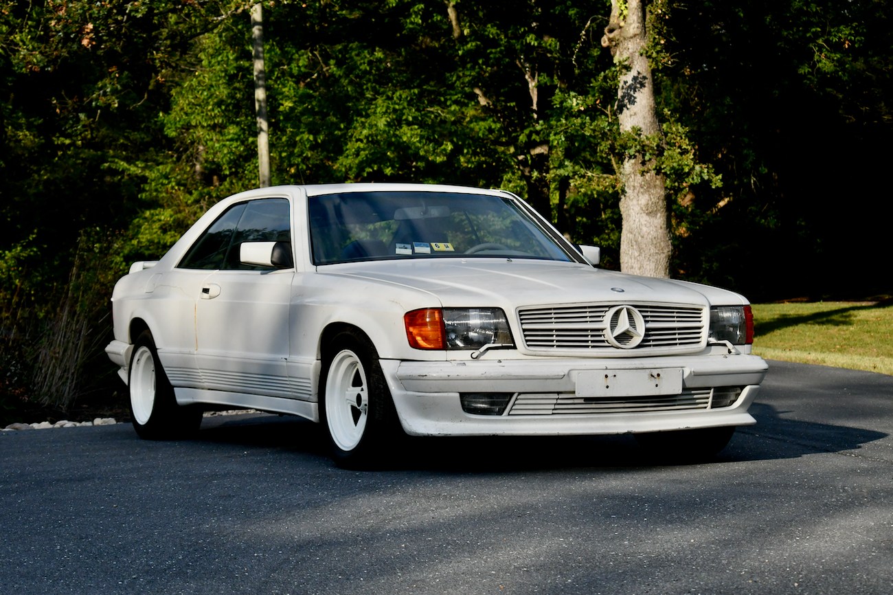Barn Find: 1984 Mercedes-Benz 500SEC 5.4 AMG Widebody Project For Sale ...