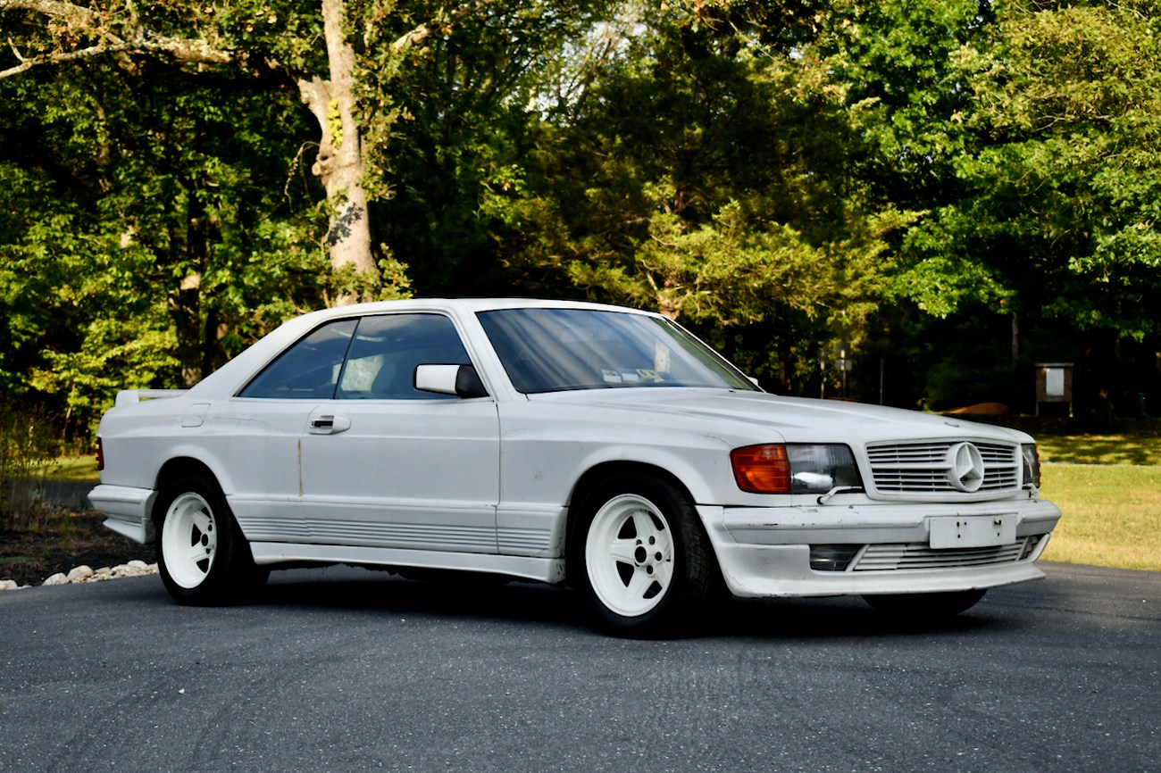 Barn Find: 1984 Mercedes-Benz 500SEC 5.4 AMG Widebody Project For Sale ...