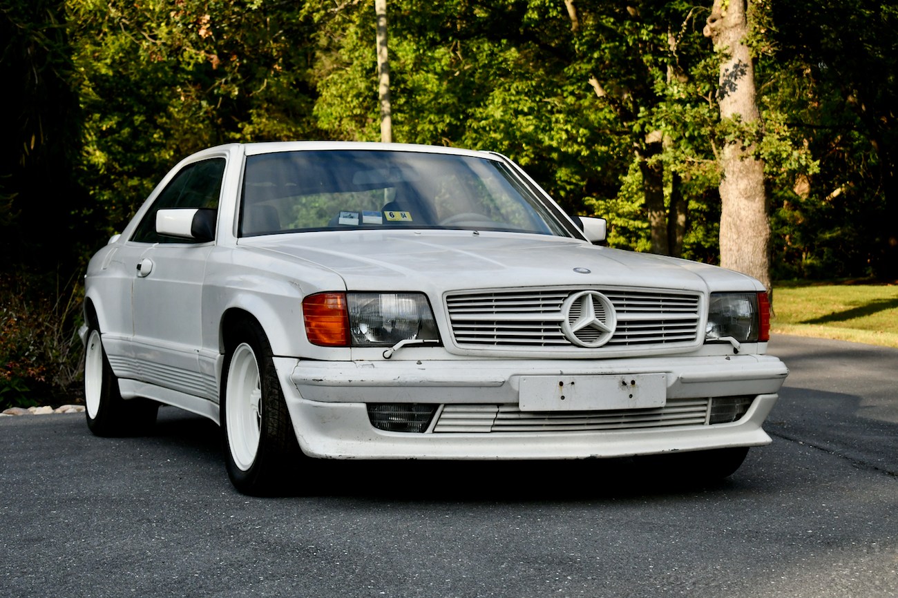 Barn Find: 1984 Mercedes-Benz 500SEC 5.4 AMG Widebody Project For Sale ...