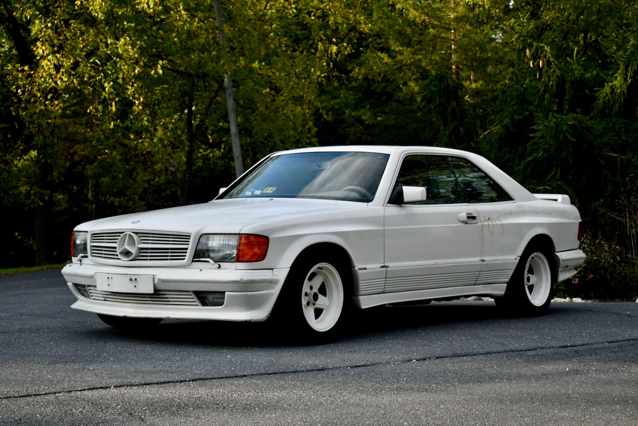 Barn Find: 1984 Mercedes-Benz 500SEC 5.4 AMG Widebody Project For Sale ...