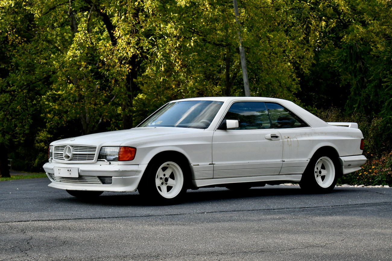 Barn Find: 1984 Mercedes-Benz 500SEC 5.4 AMG Widebody Project For Sale ...