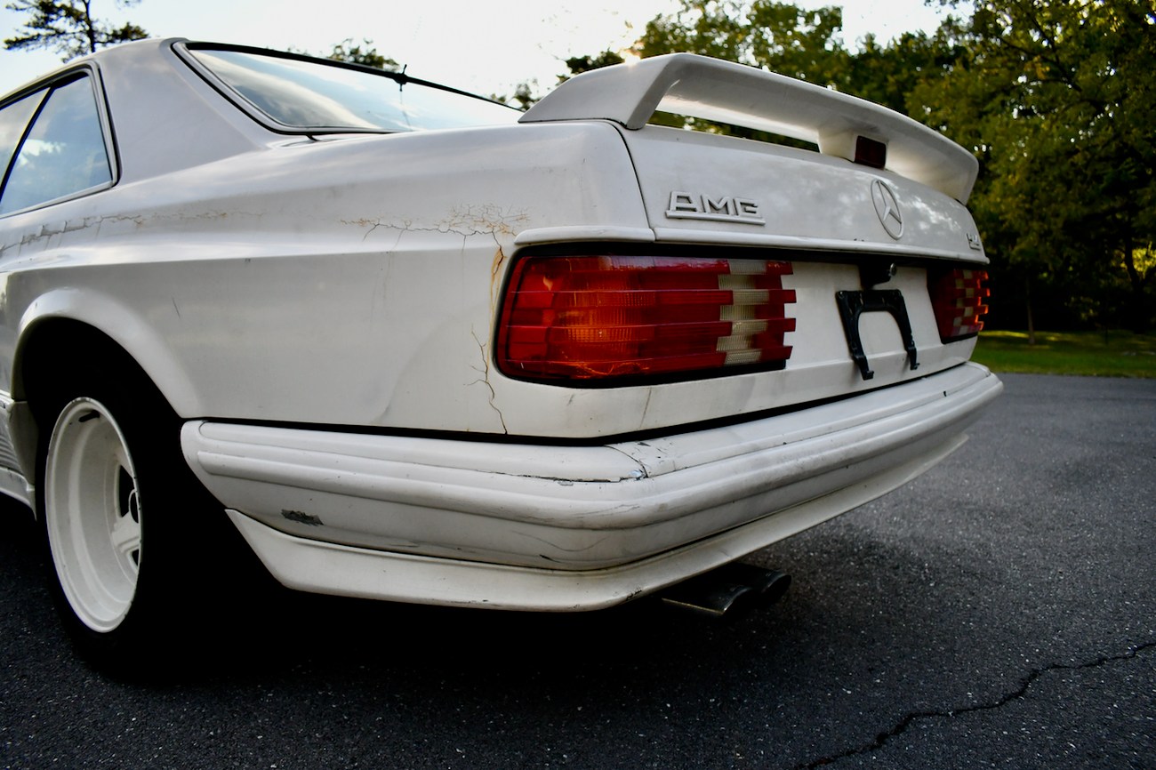 Barn Find: 1984 Mercedes-Benz 500SEC 5.4 AMG Widebody Project For Sale ...