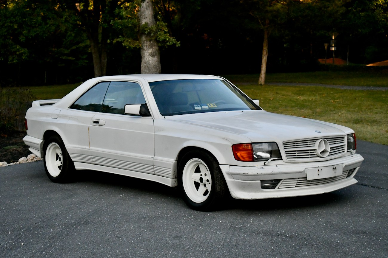 Barn Find: 1984 Mercedes-Benz 500SEC 5.4 AMG Widebody Project For Sale ...