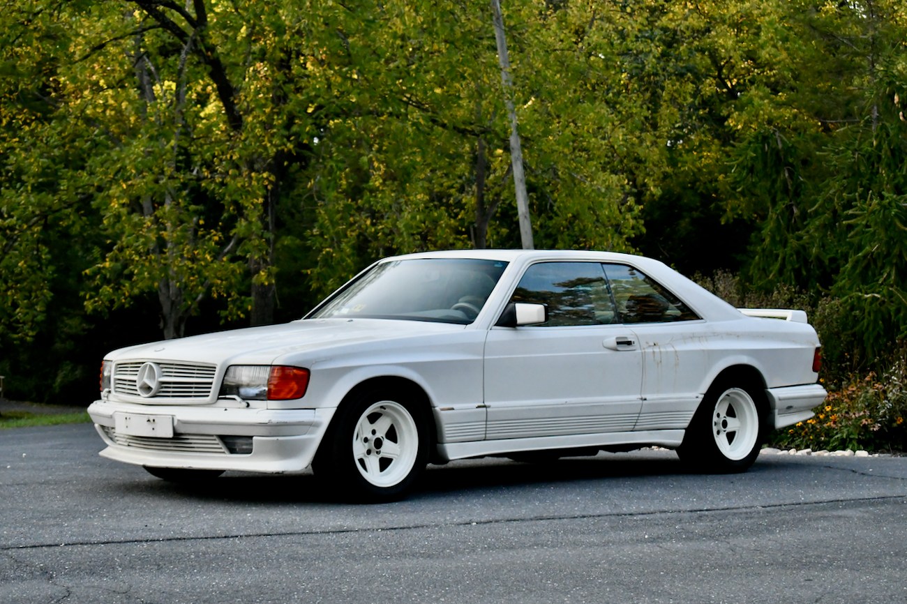 Barn Find: 1984 Mercedes-Benz 500SEC 5.4 AMG Widebody Project For Sale ...