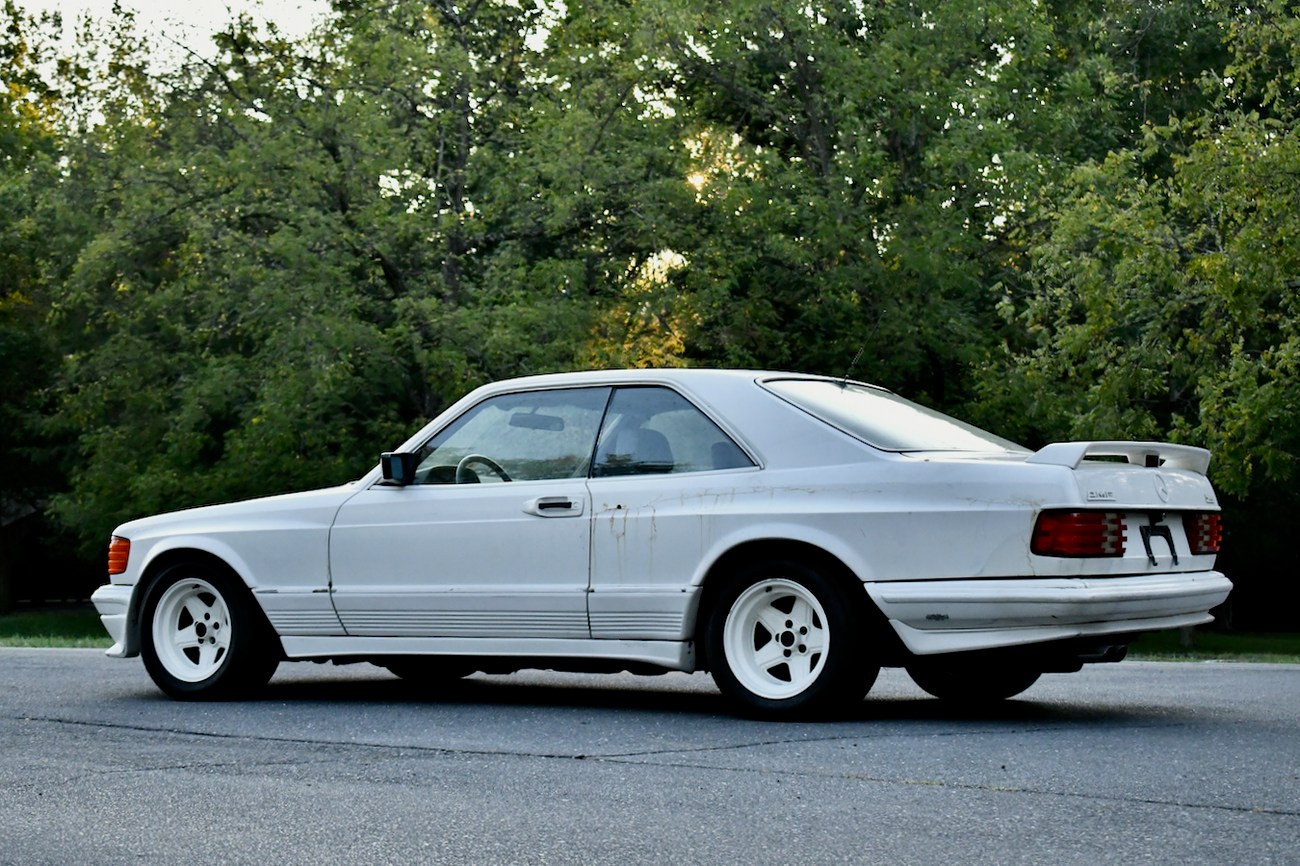 Barn Find: 1984 Mercedes-Benz 500SEC 5.4 AMG Widebody Project For Sale ...