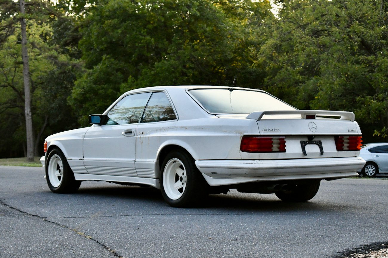 Barn Find: 1984 Mercedes-Benz 500SEC 5.4 AMG Widebody Project For Sale ...