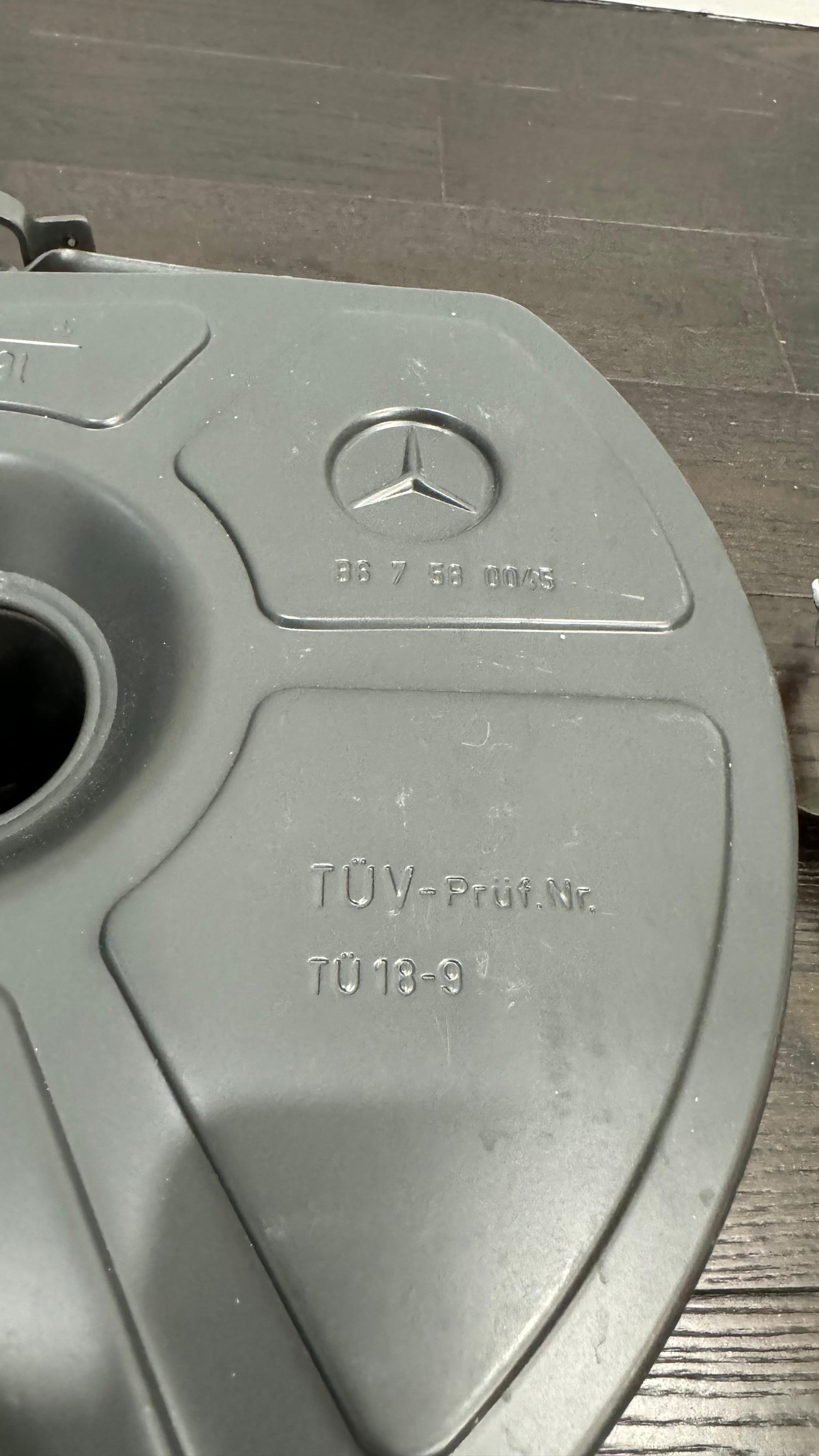 NOS Factory Mercedes-Benz 9L Safety Reserve Tank For Sale | The MB Market