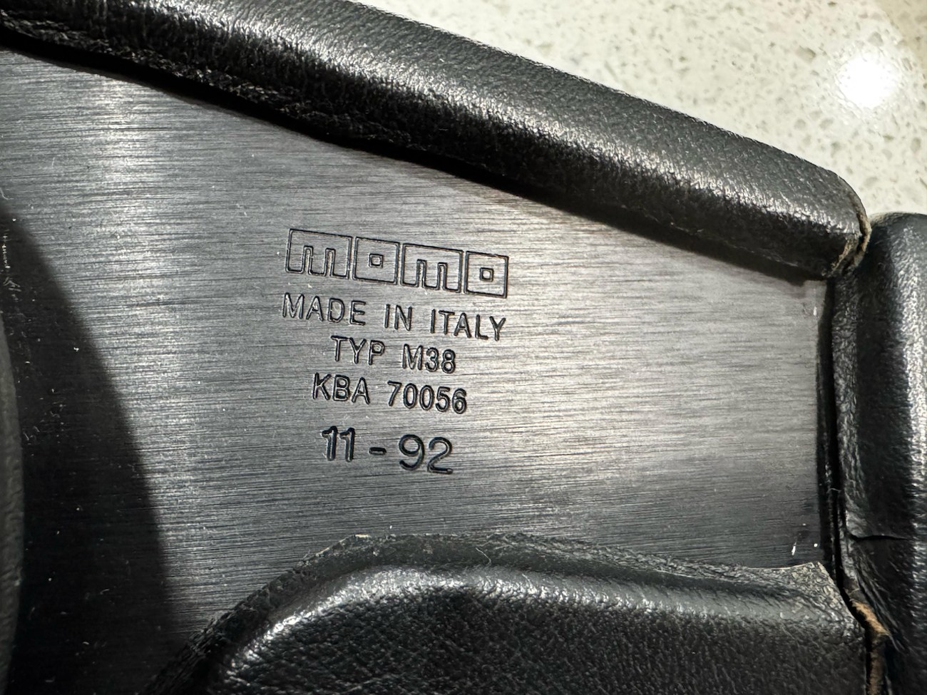 Premerger AMG Momo M38 Steering Wheel For Sale | The MB Market