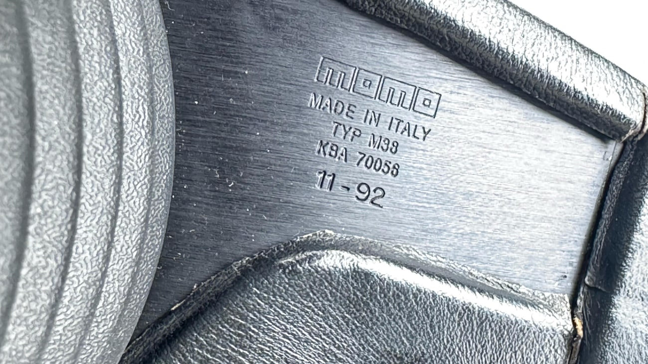 Premerger AMG Momo M38 Steering Wheel For Sale | The MB Market