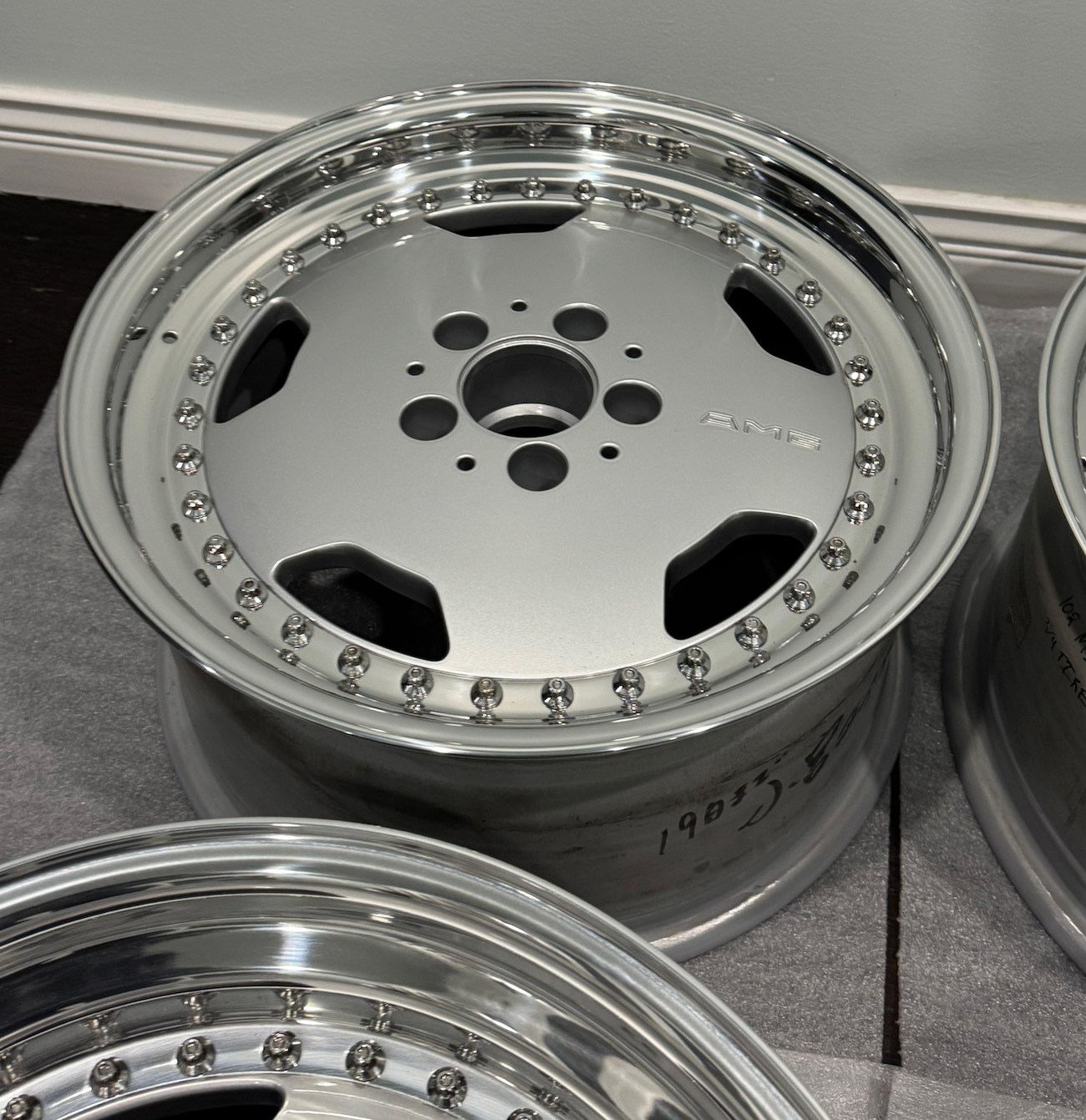 Staggered 3-piece 17" AMG Aero III Wheels by OZ Racing For Sale | The ...