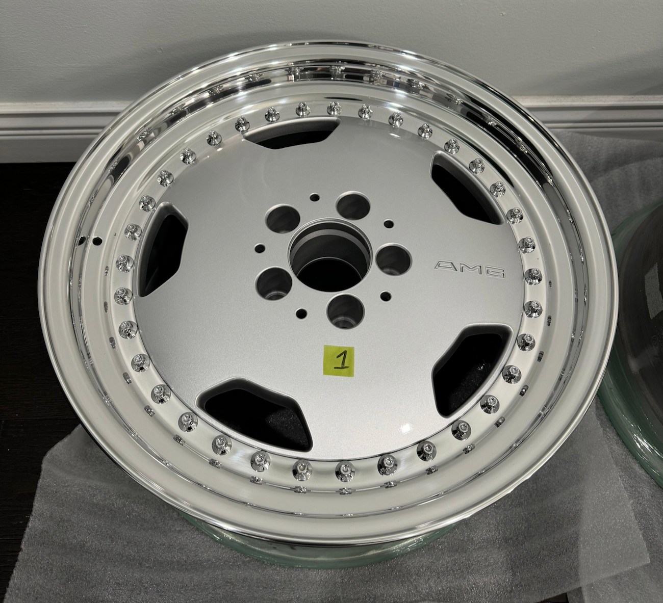 Staggered 3-piece 17" AMG Aero III Wheels by OZ Racing For Sale | The ...