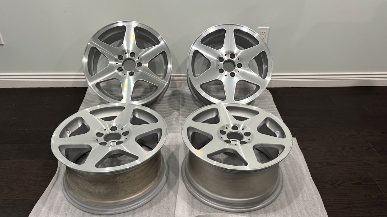 Authentic 17" Mercedes-Benz Evo II Limited Wheels for W124 For Sale ...