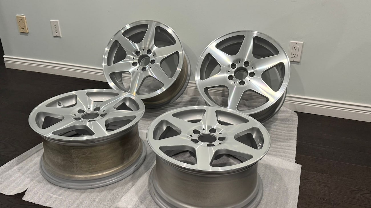 Authentic 17" Mercedes-Benz Evo II Limited Wheels for W124 For Sale ...