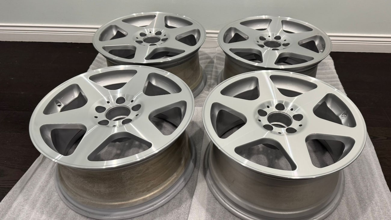 Authentic 17" Mercedes-Benz Evo II Limited Wheels for W124 For Sale ...