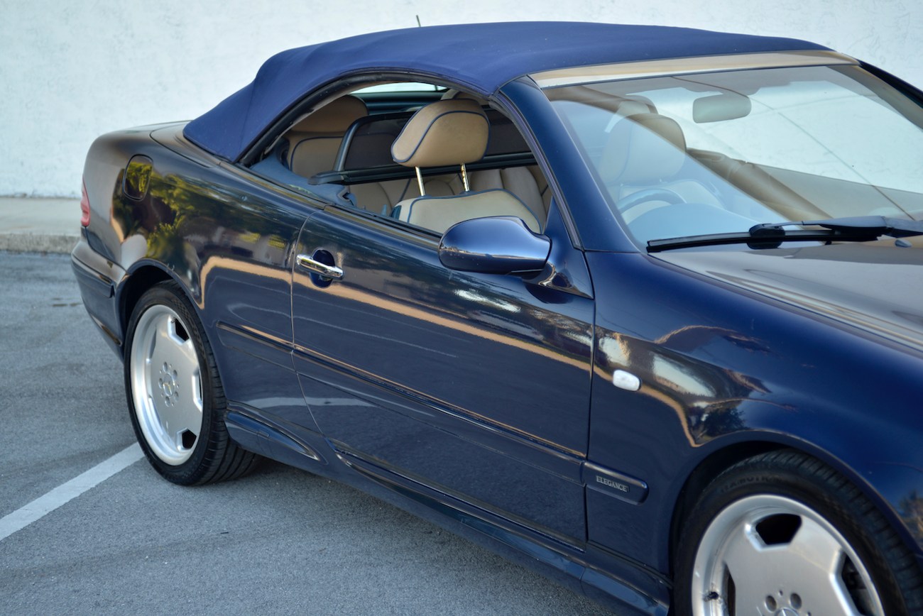 NO RESERVE: 1998 Mercedes-Benz CLK320 Cabriolet for Charity For Sale ...