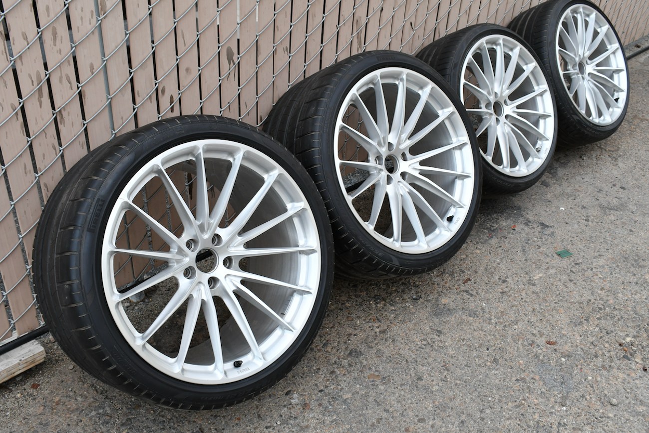 NO RESERVE: Staggered HRE Wheels & Tires for SL65 AMG Black Series For ...
