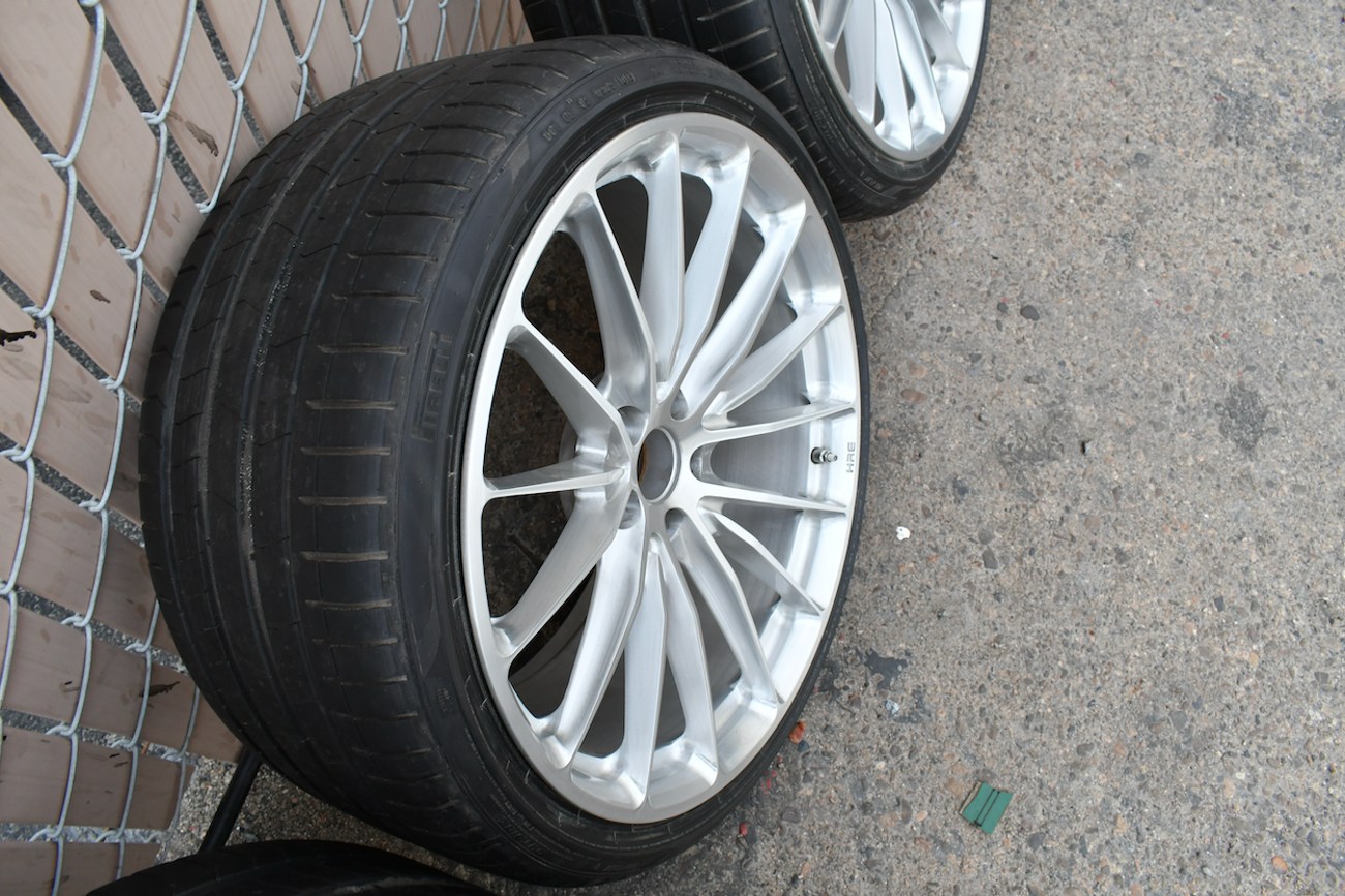 NO RESERVE: Staggered HRE Wheels & Tires for SL65 AMG Black Series For ...
