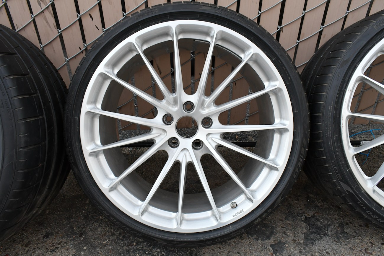 NO RESERVE: Staggered HRE Wheels & Tires for SL65 AMG Black Series For ...