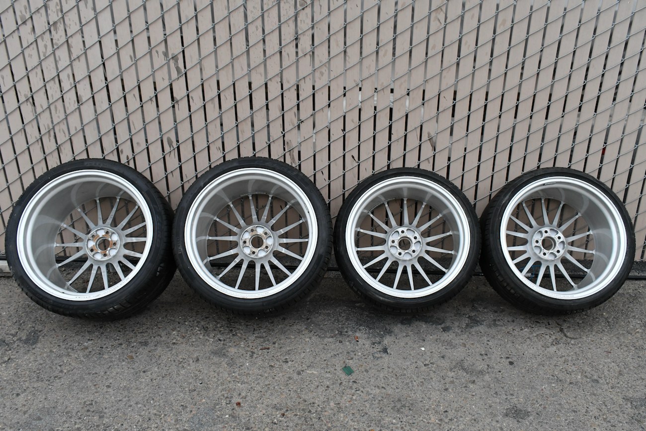 NO RESERVE: Staggered HRE Wheels & Tires for SL65 AMG Black Series For ...