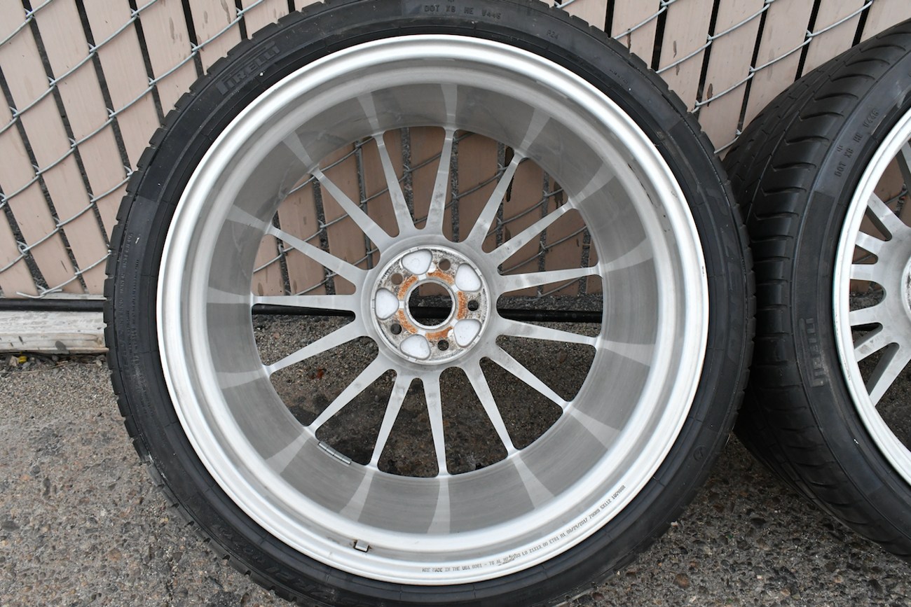 NO RESERVE: Staggered HRE Wheels & Tires for SL65 AMG Black Series For ...