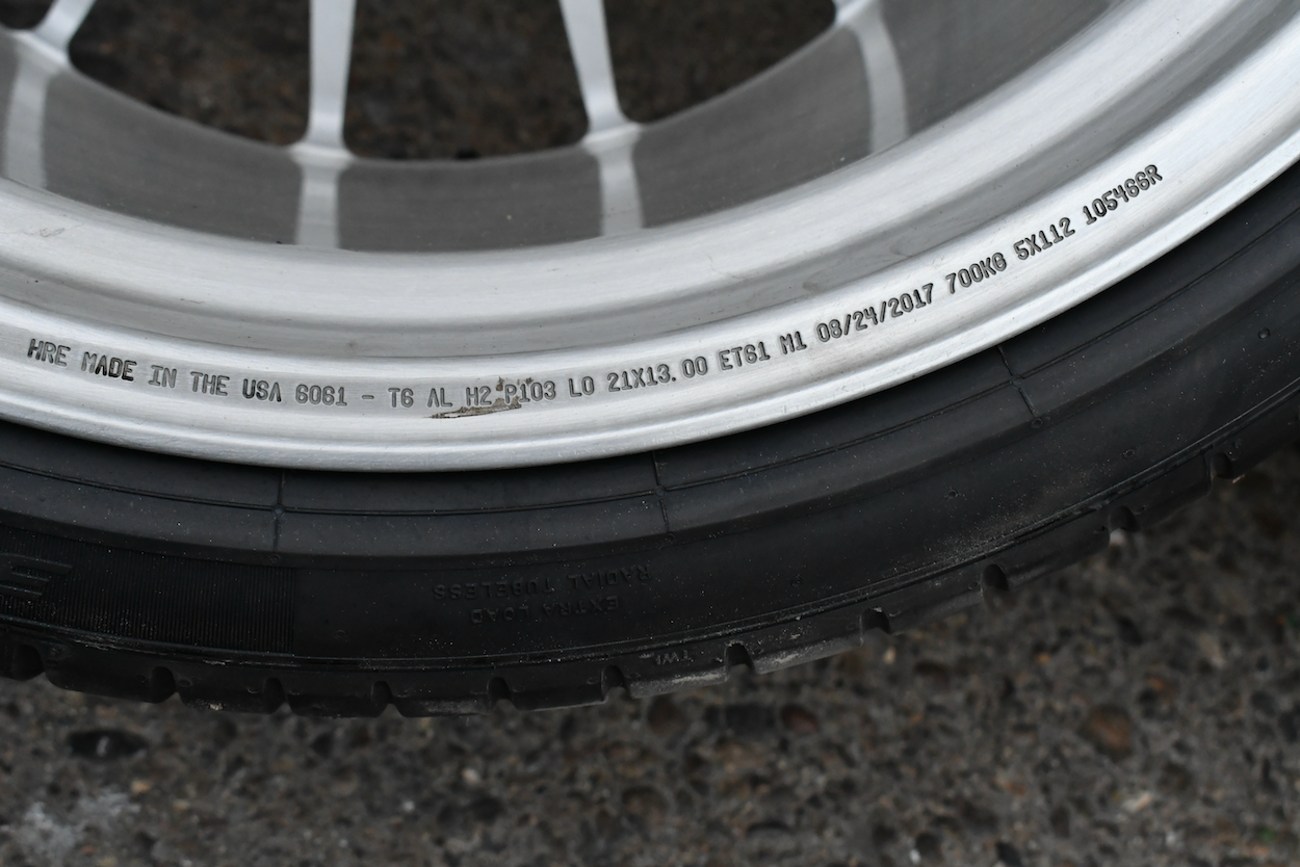 NO RESERVE: Staggered HRE Wheels & Tires for SL65 AMG Black Series For ...