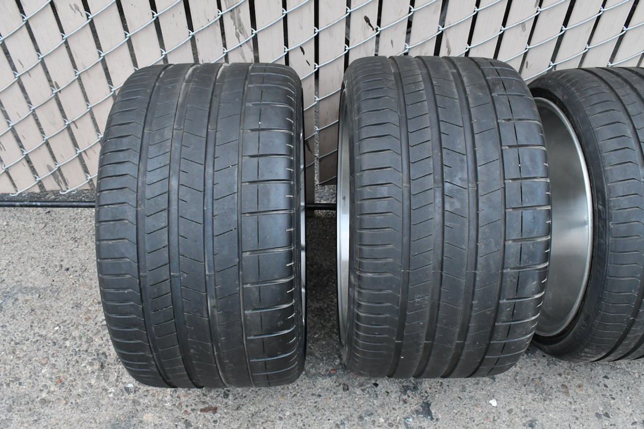 NO RESERVE: Staggered HRE Wheels & Tires for SL65 AMG Black Series For ...