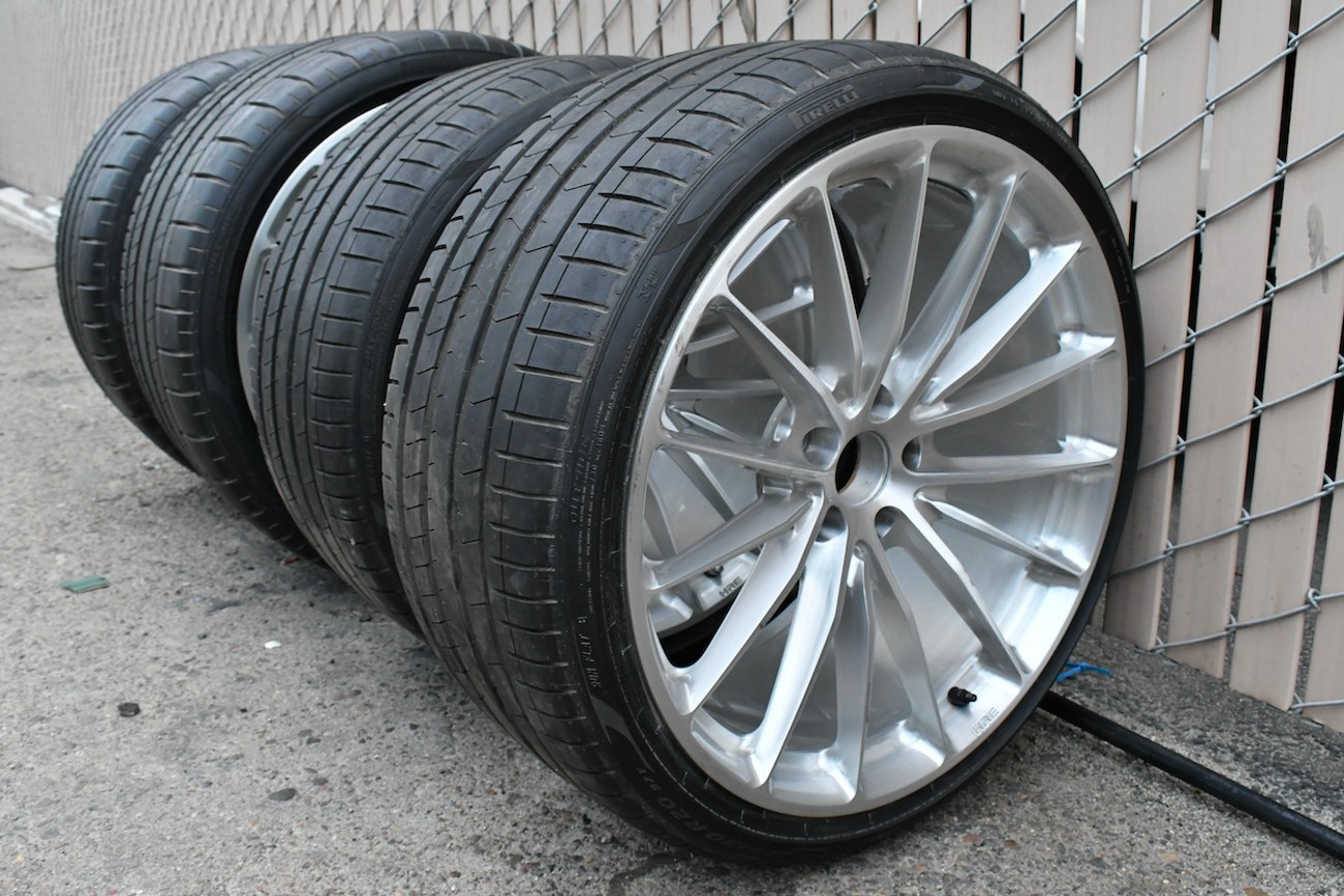 NO RESERVE: Staggered HRE Wheels & Tires for SL65 AMG Black Series For ...