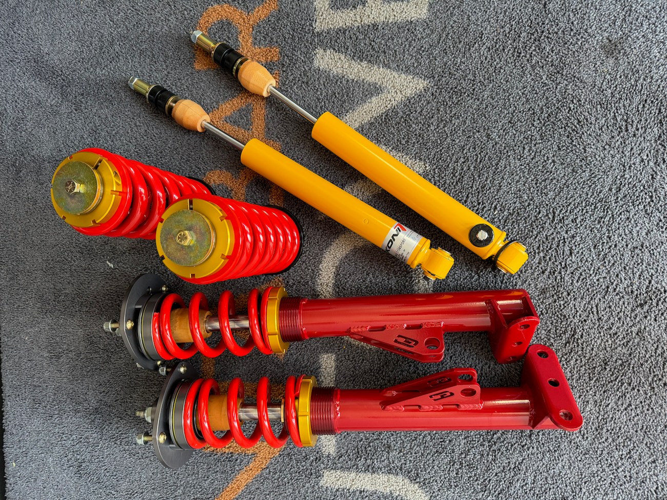 New Ground Control Coilover Suspension Kit and Links for W124 For Sale ...