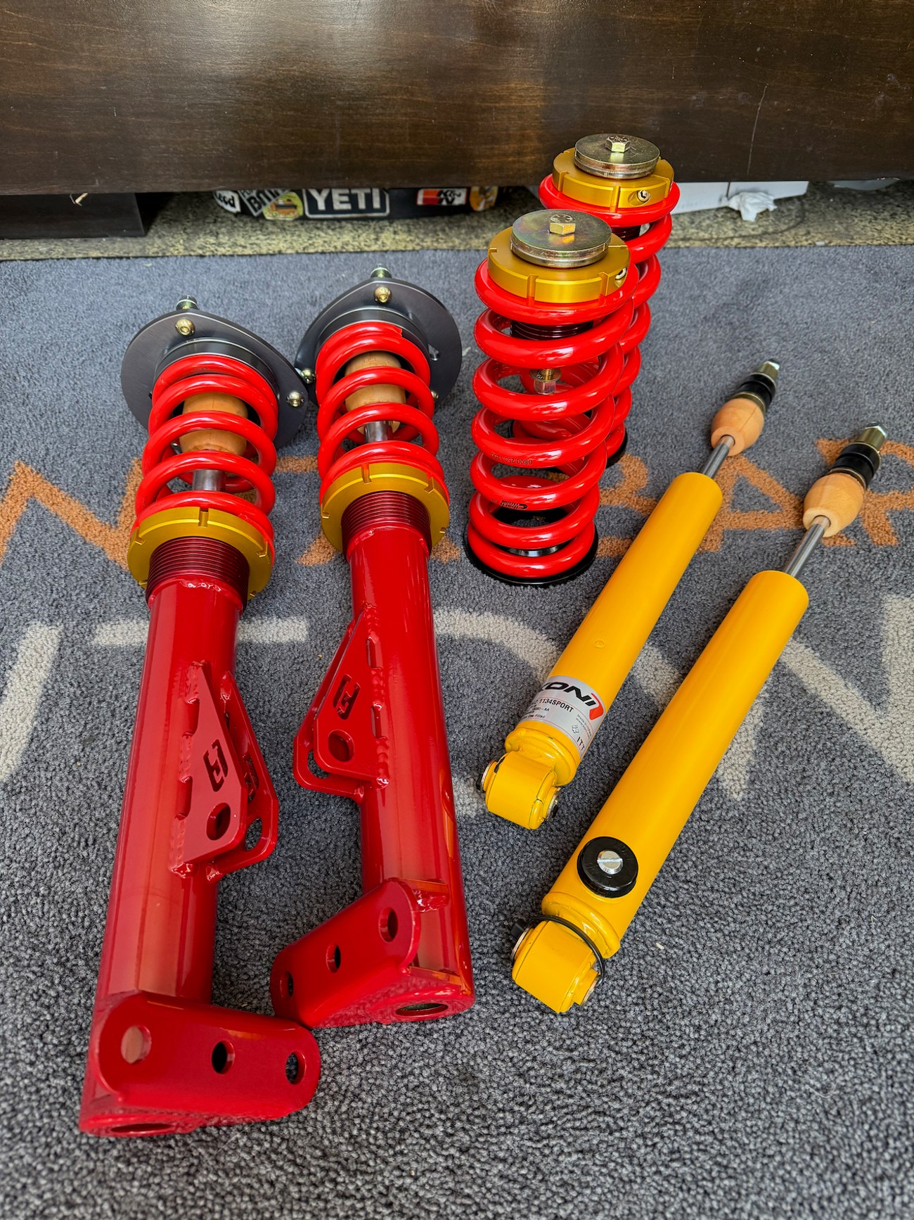 New Ground Control Coilover Suspension Kit and Links for W124 For Sale ...