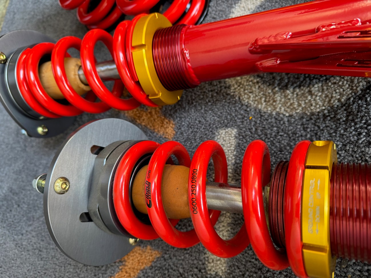 New Ground Control Coilover Suspension Kit and Links for W124 For Sale ...