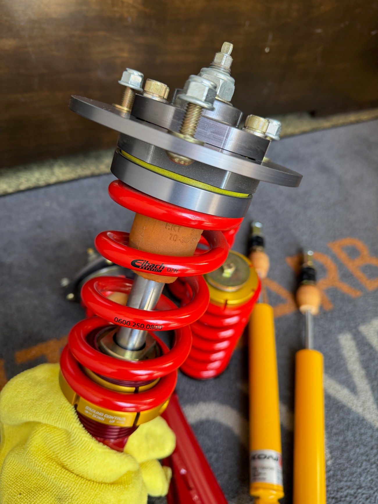 New Ground Control Coilover Suspension Kit and Links for W124 For Sale ...