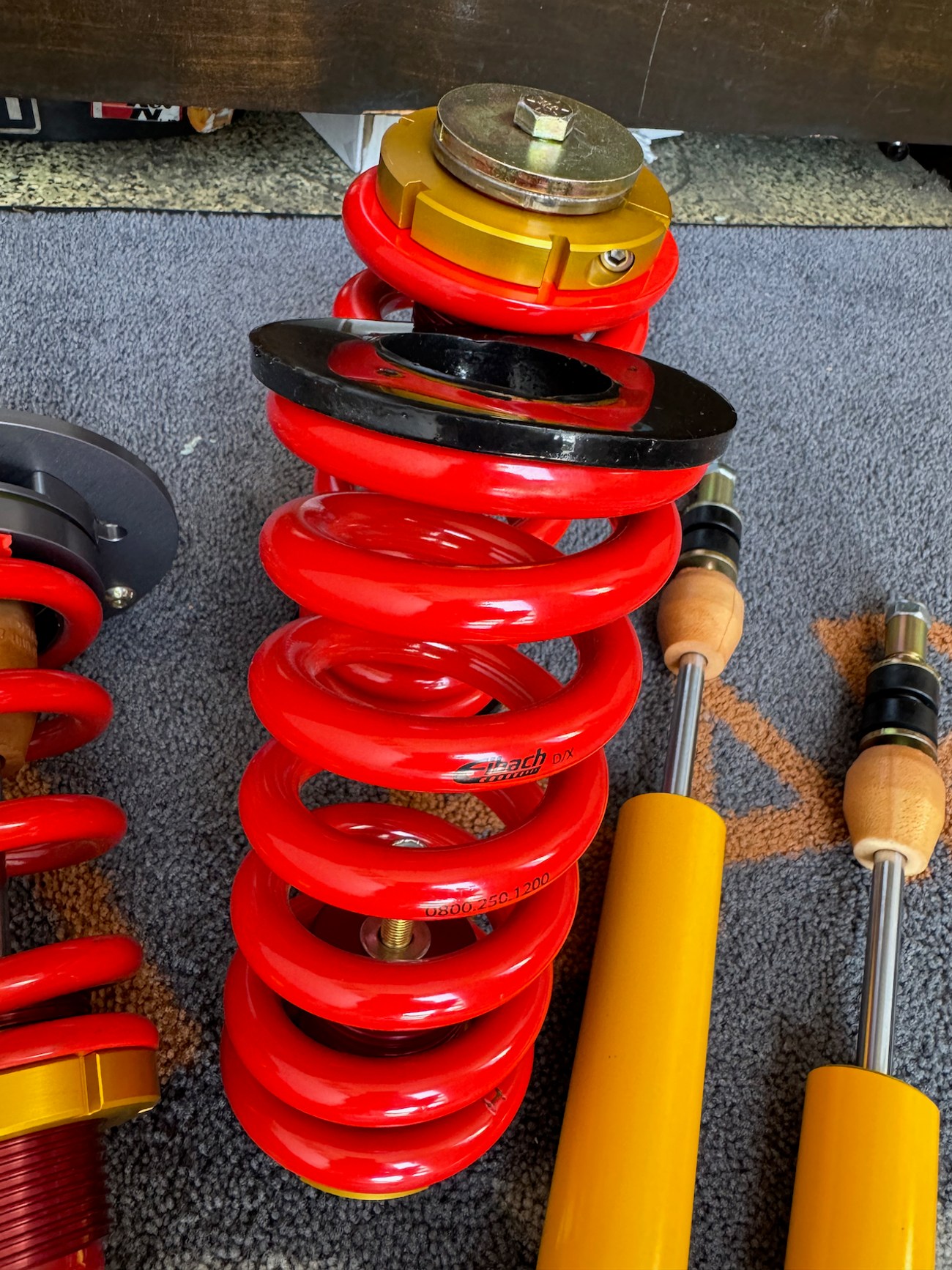 New Ground Control Coilover Suspension Kit and Links for W124 For Sale ...