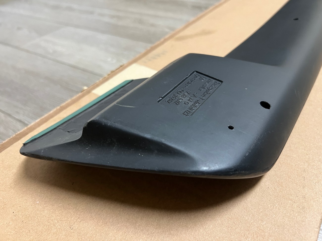 Premerger AMG S123 Wagon Spoiler NOS For Sale | The MB Market