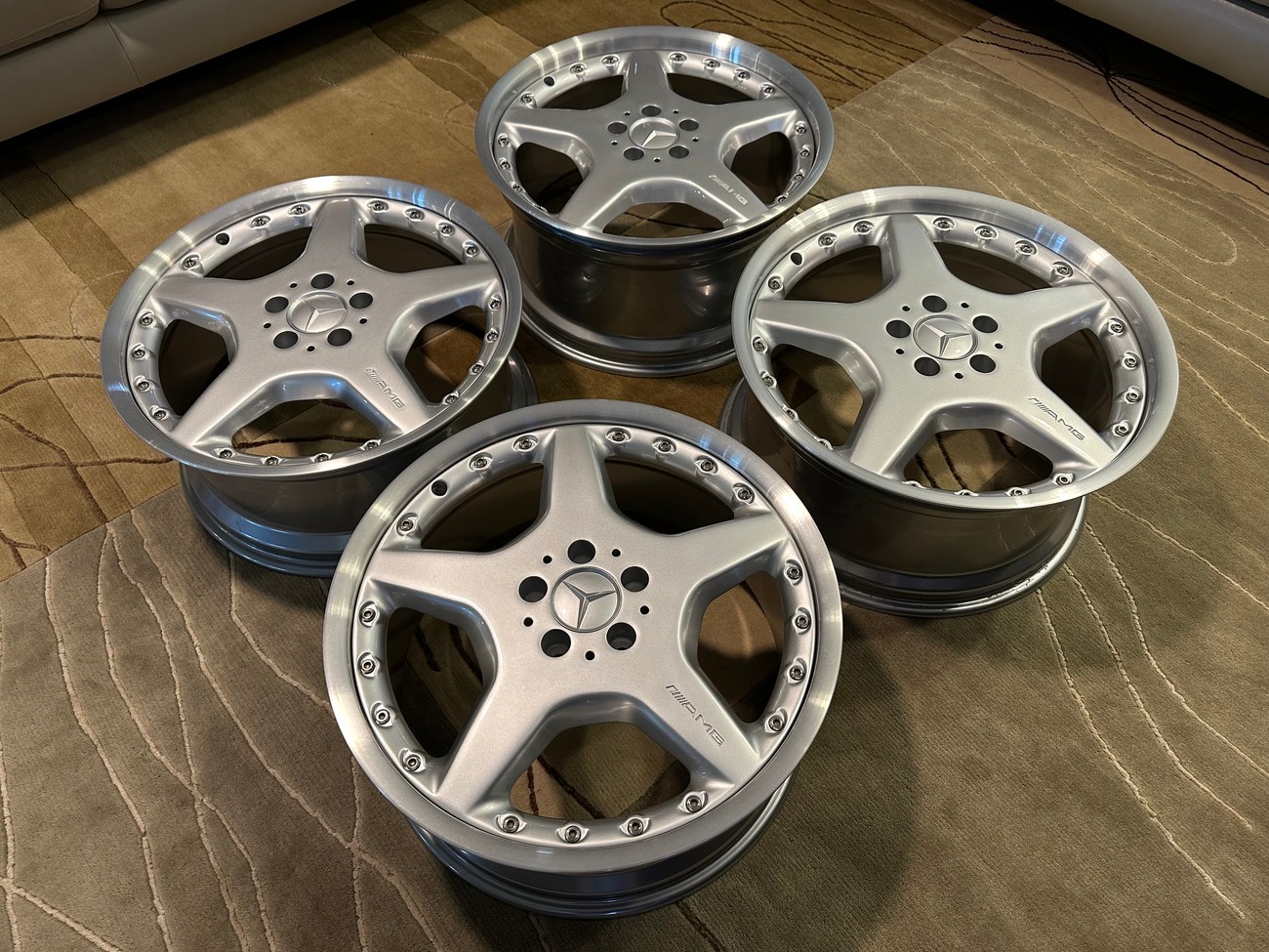 2-Piece 19” AMG Monoblock Wheels by BBS For Sale | The MB Market