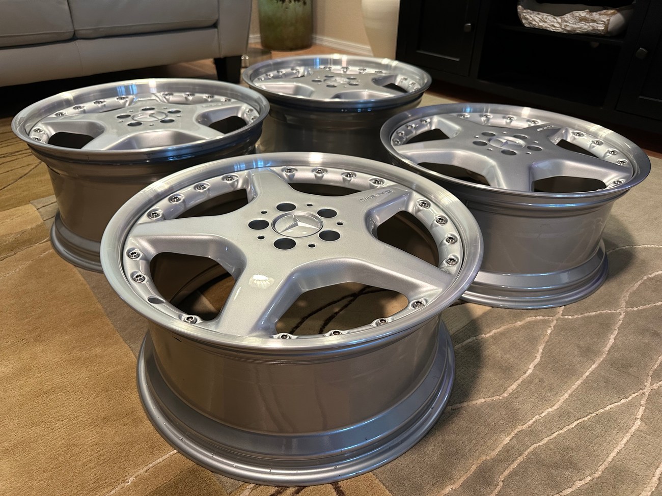 2-Piece 19” AMG Monoblock Wheels by BBS For Sale | The MB Market