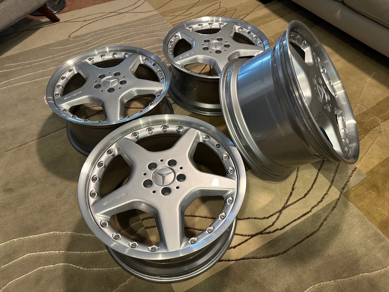 2-Piece 19” AMG Monoblock Wheels by BBS For Sale | The MB Market