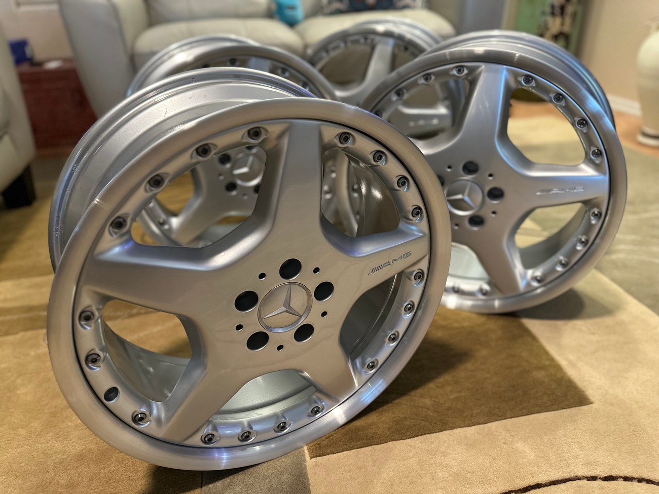 2-Piece 19” AMG Monoblock Wheels by BBS For Sale | The MB Market