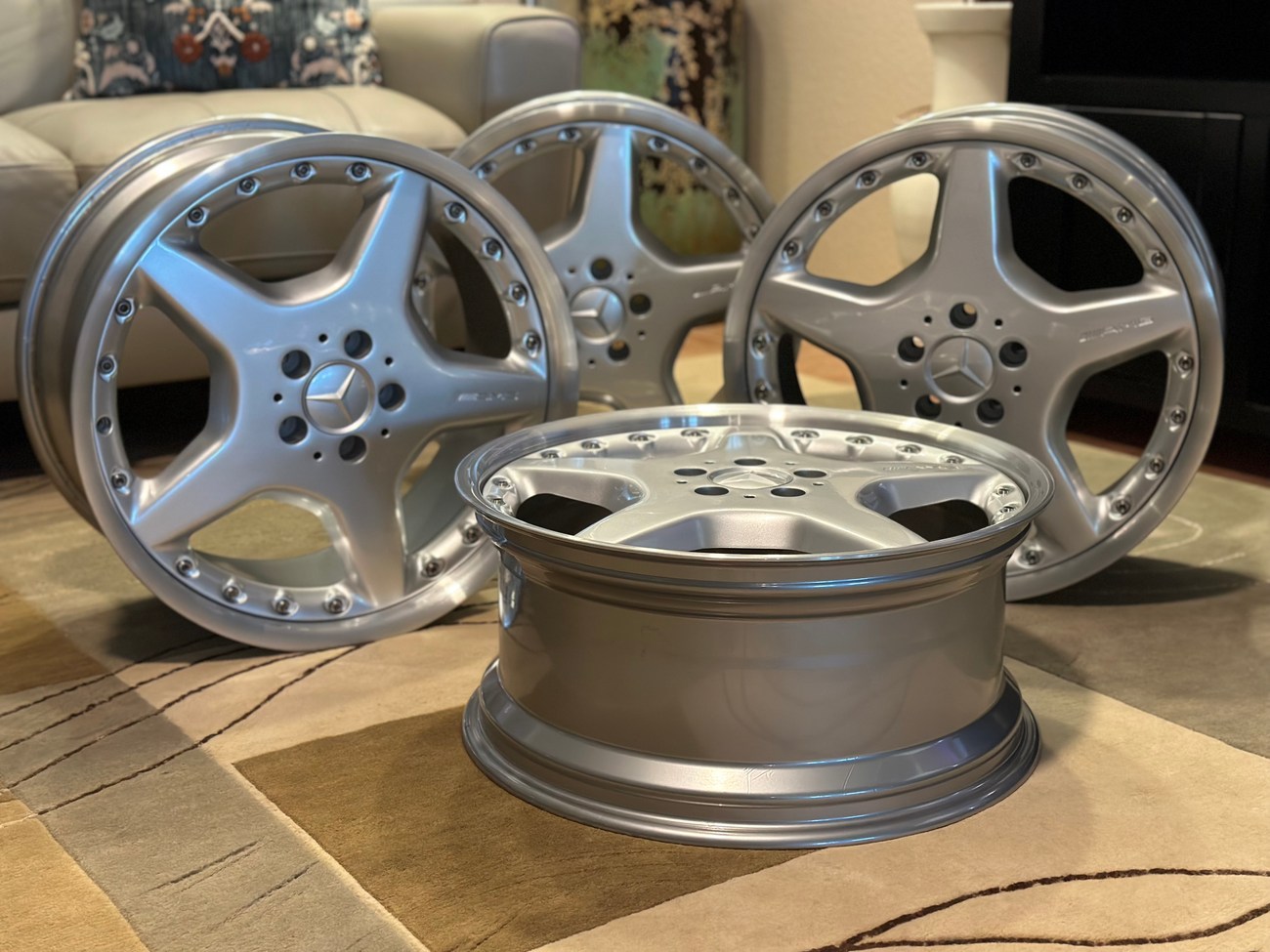 2-Piece 19” AMG Monoblock Wheels by BBS For Sale | The MB Market