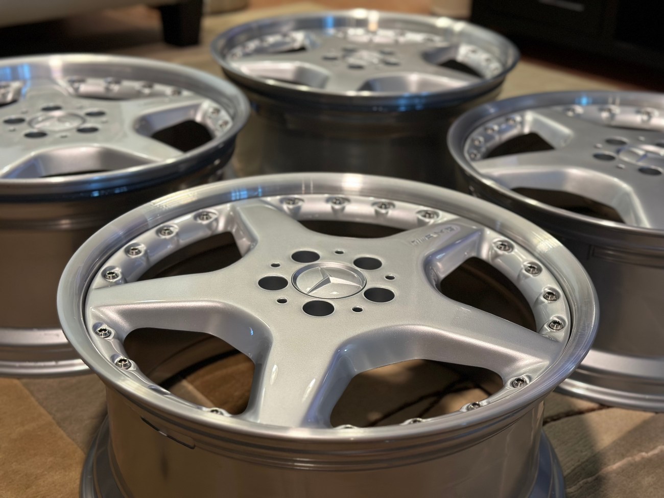 2-Piece 19” AMG Monoblock Wheels by BBS For Sale | The MB Market