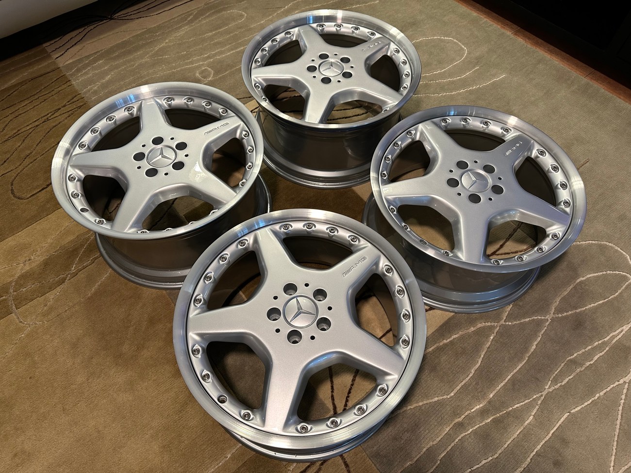 2-Piece 19” AMG Monoblock Wheels by BBS For Sale | The MB Market