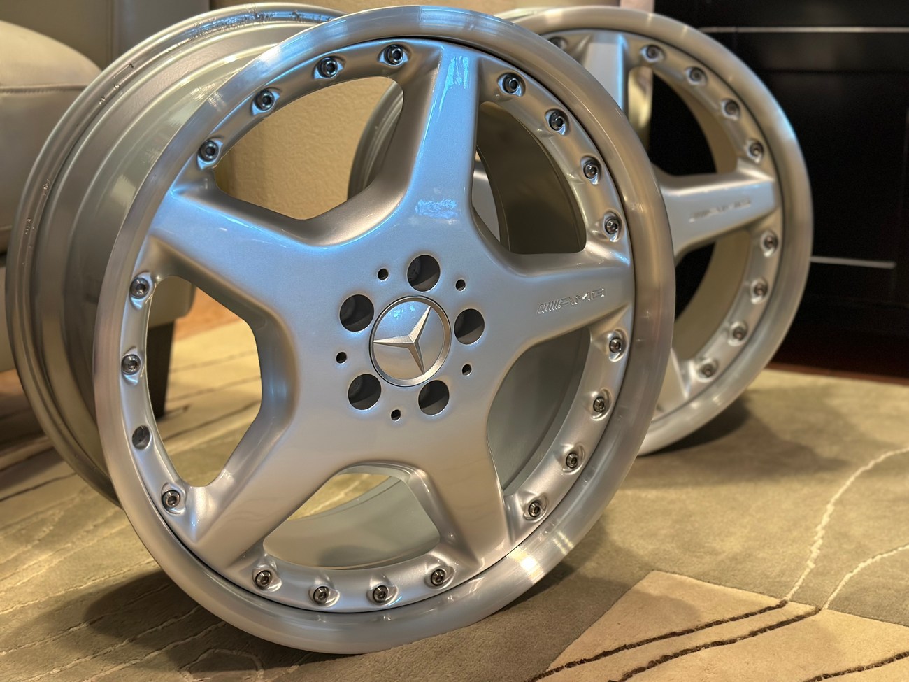 2-Piece 19” AMG Monoblock Wheels by BBS For Sale | The MB Market