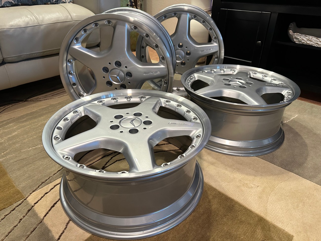 2-Piece 19” AMG Monoblock Wheels by BBS For Sale | The MB Market
