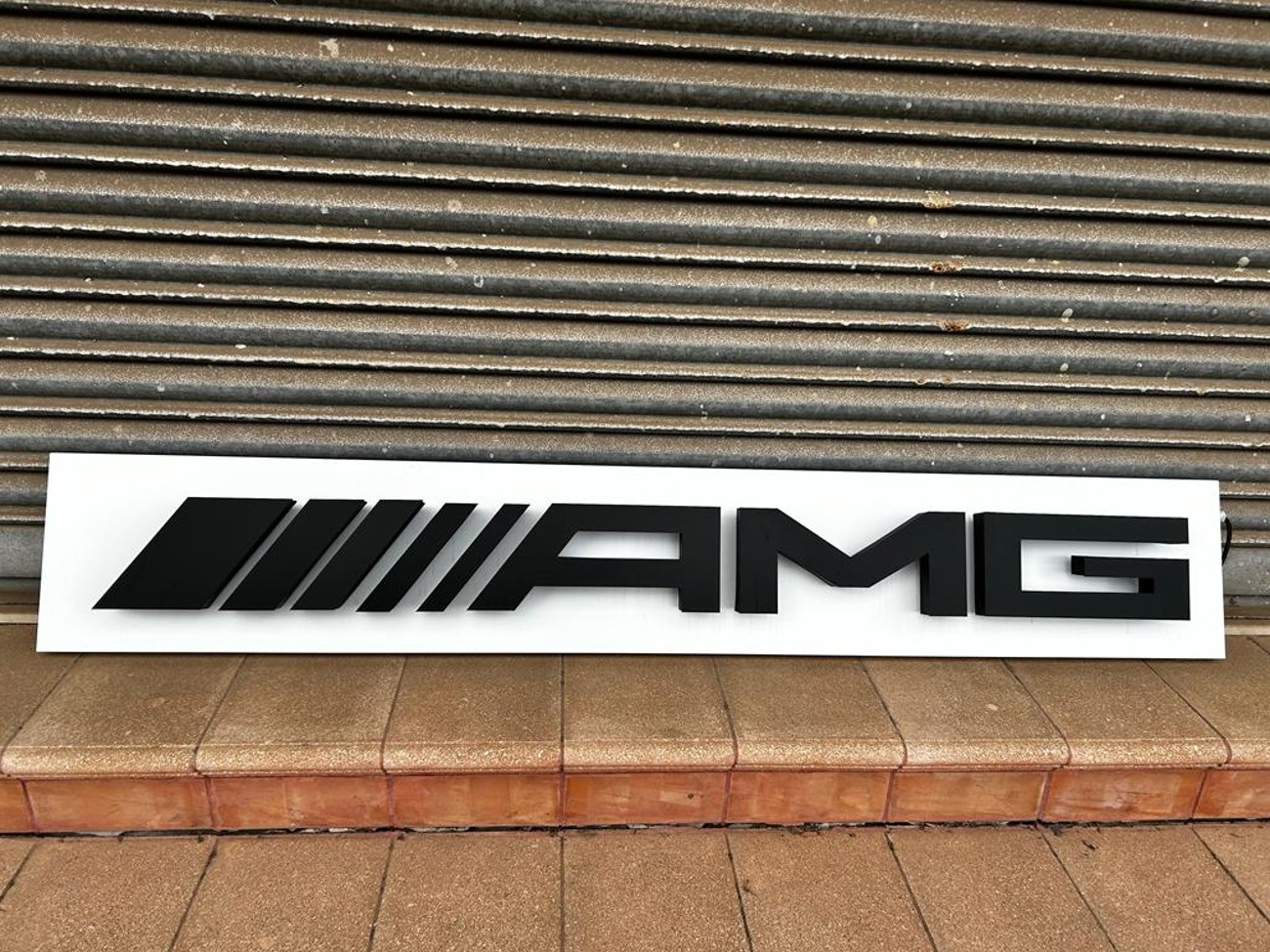 190cm x 30cm AMG Illuminated Dealer Sign For Sale | The MB Market