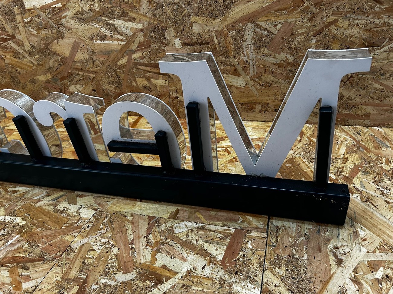 280cm x 35cm Illuminated Mercedes-Benz Dealer Sign For Sale | The MB Market