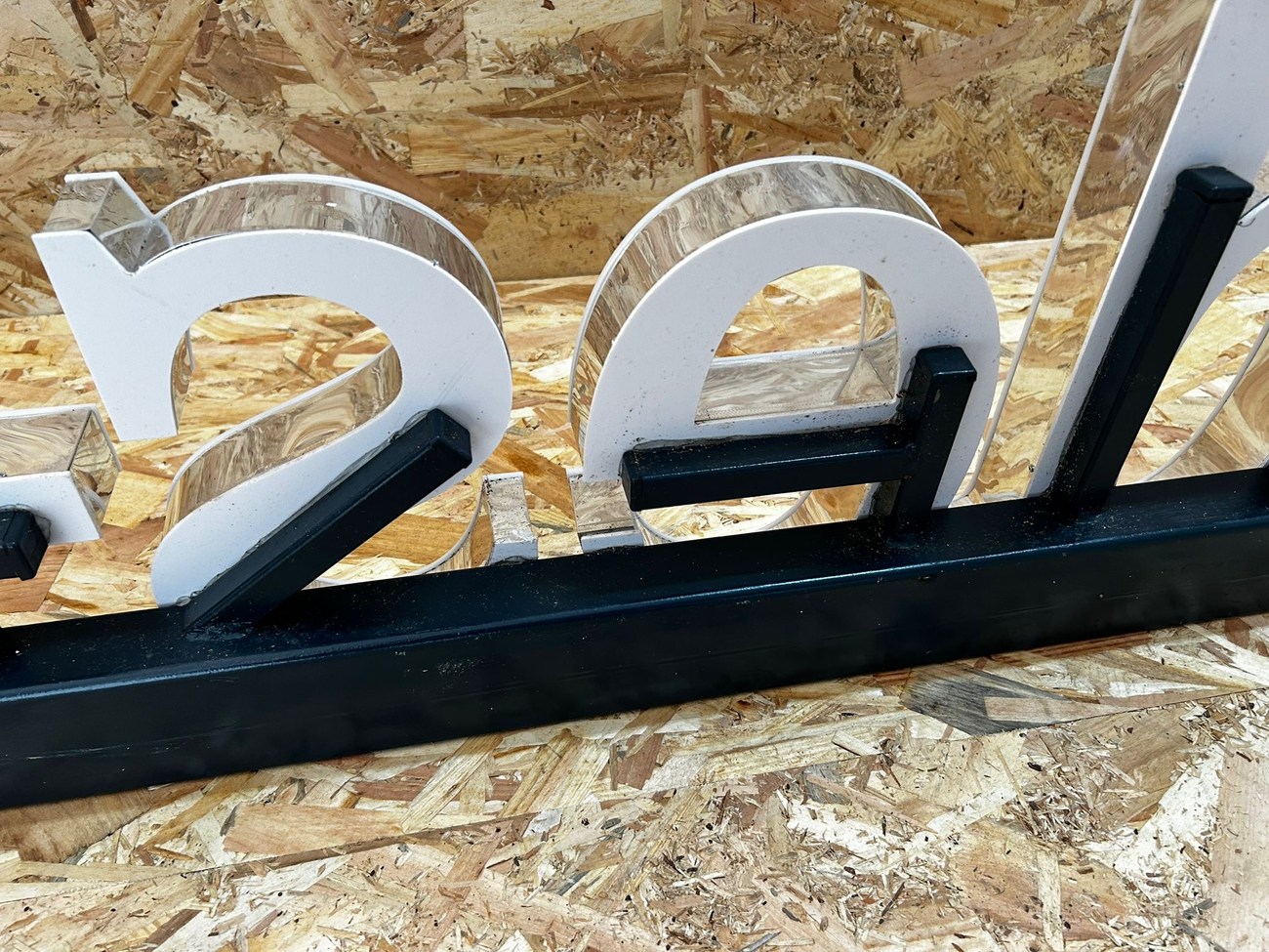 280cm x 35cm Illuminated Mercedes-Benz Dealer Sign For Sale | The MB Market