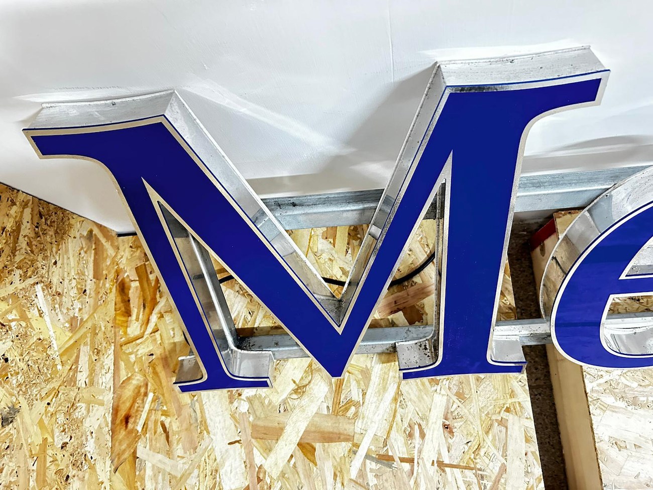 13ft x 1.5ft Illuminated Mercedes-Benz Dealer Sign For Sale | The MB Market