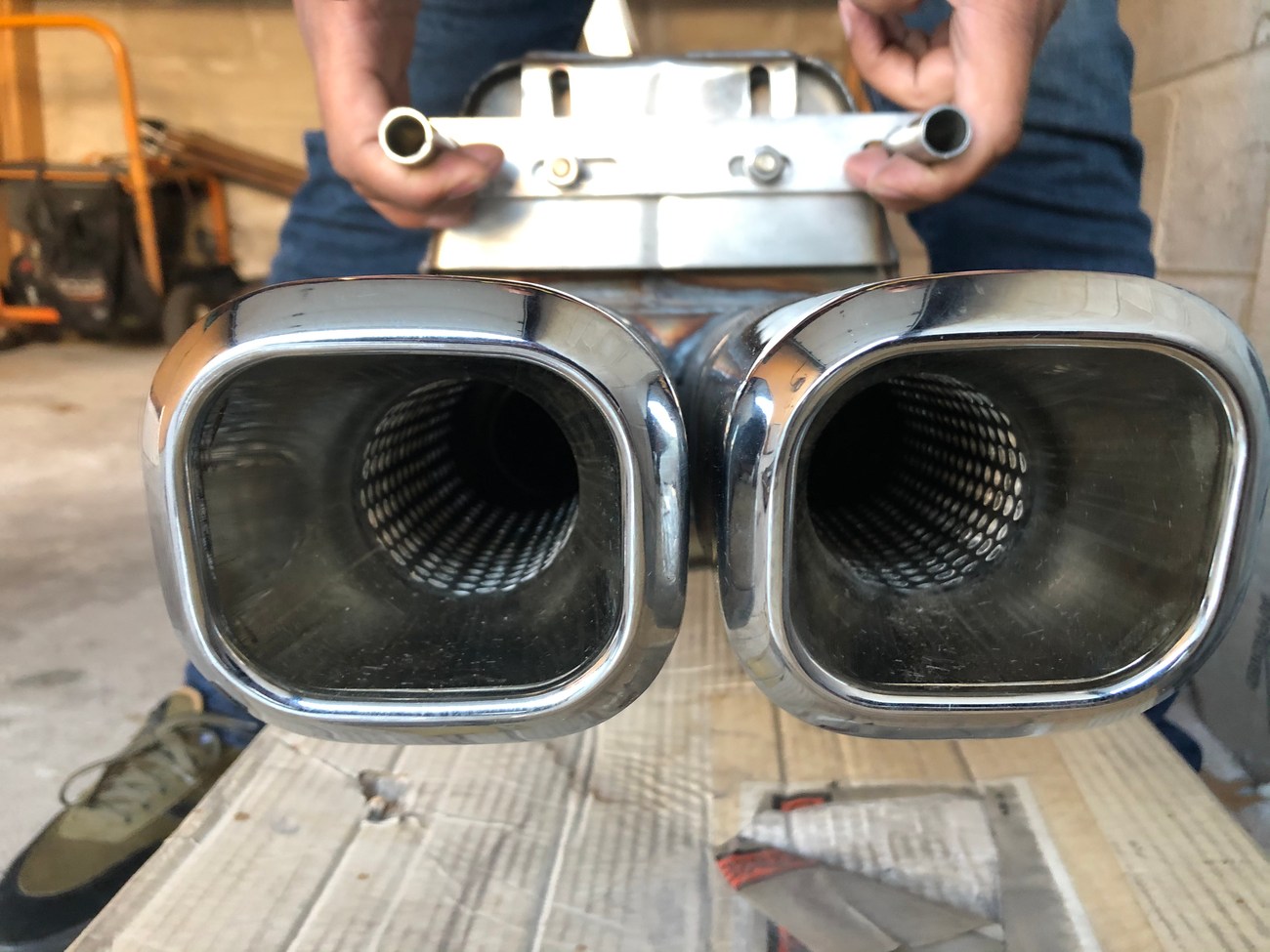 NOS Lorinser Exhaust for W140 For Sale | The MB Market