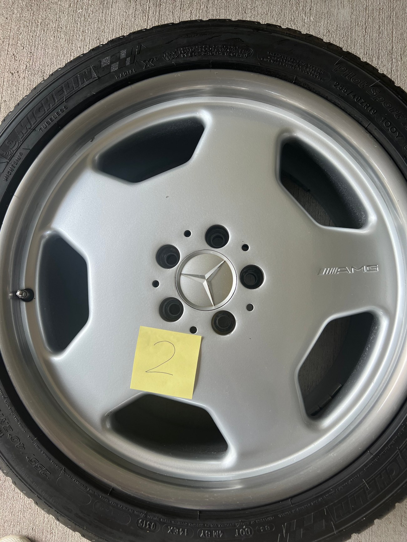 Staggered 19" AMG Aero II Monoblock Wheels & Tires For Sale | The MB Market